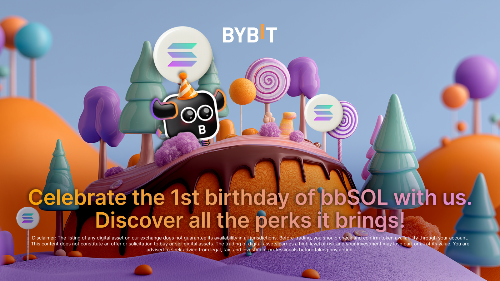 Bybit Announcement | Celebrate the 1st birthday of bbSOL with us ...