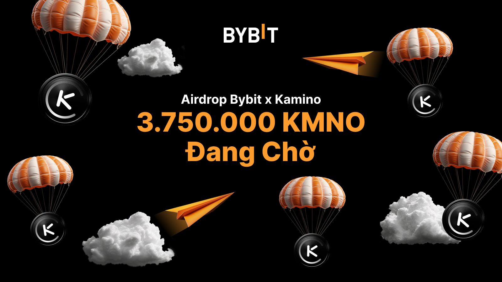 Bybit Announcement | Bybit x Kamino: 3,750,000 KMNO Airdrop Bonanza