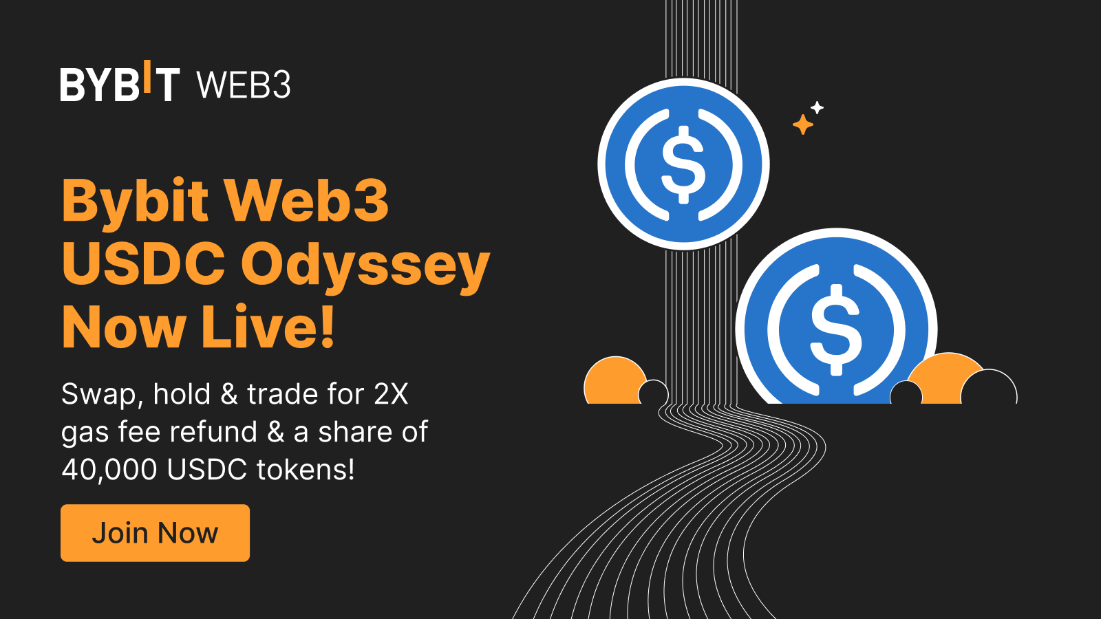 Bybit Announcement | Bybit Web3 USDC Odyssey