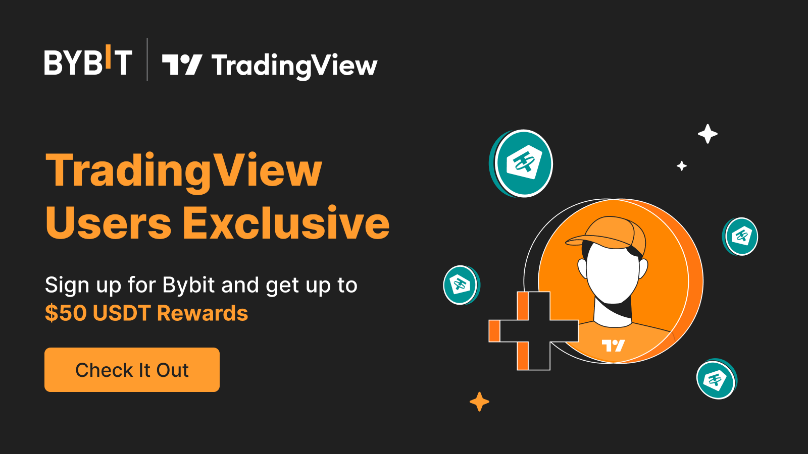 Bybit Announcement | TradingView Users Exclusive: Sign up for Bybit and ...