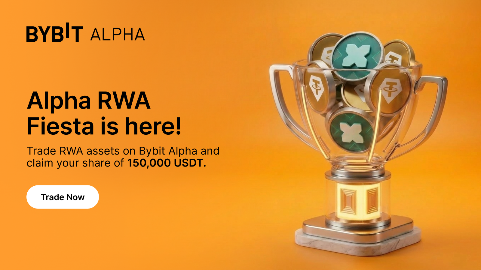 Bybit Announcement | Alpha RWA Trading Fiesta is live: Grab your share ...