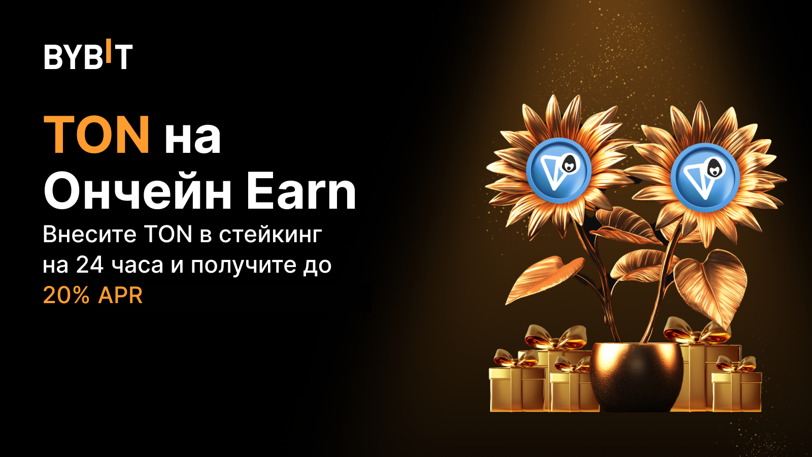Bybit Announcement | В Ончейн Earn теперь поддерживается TON: вносите в ...