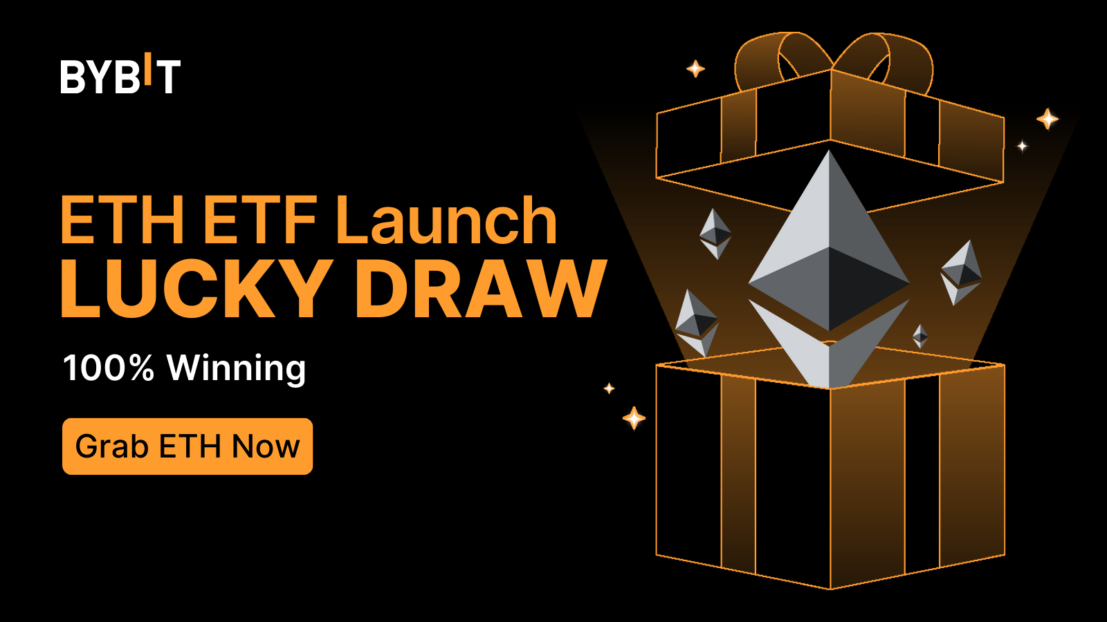 Bybit Announcement ETH ETF Launch Lucky Draw