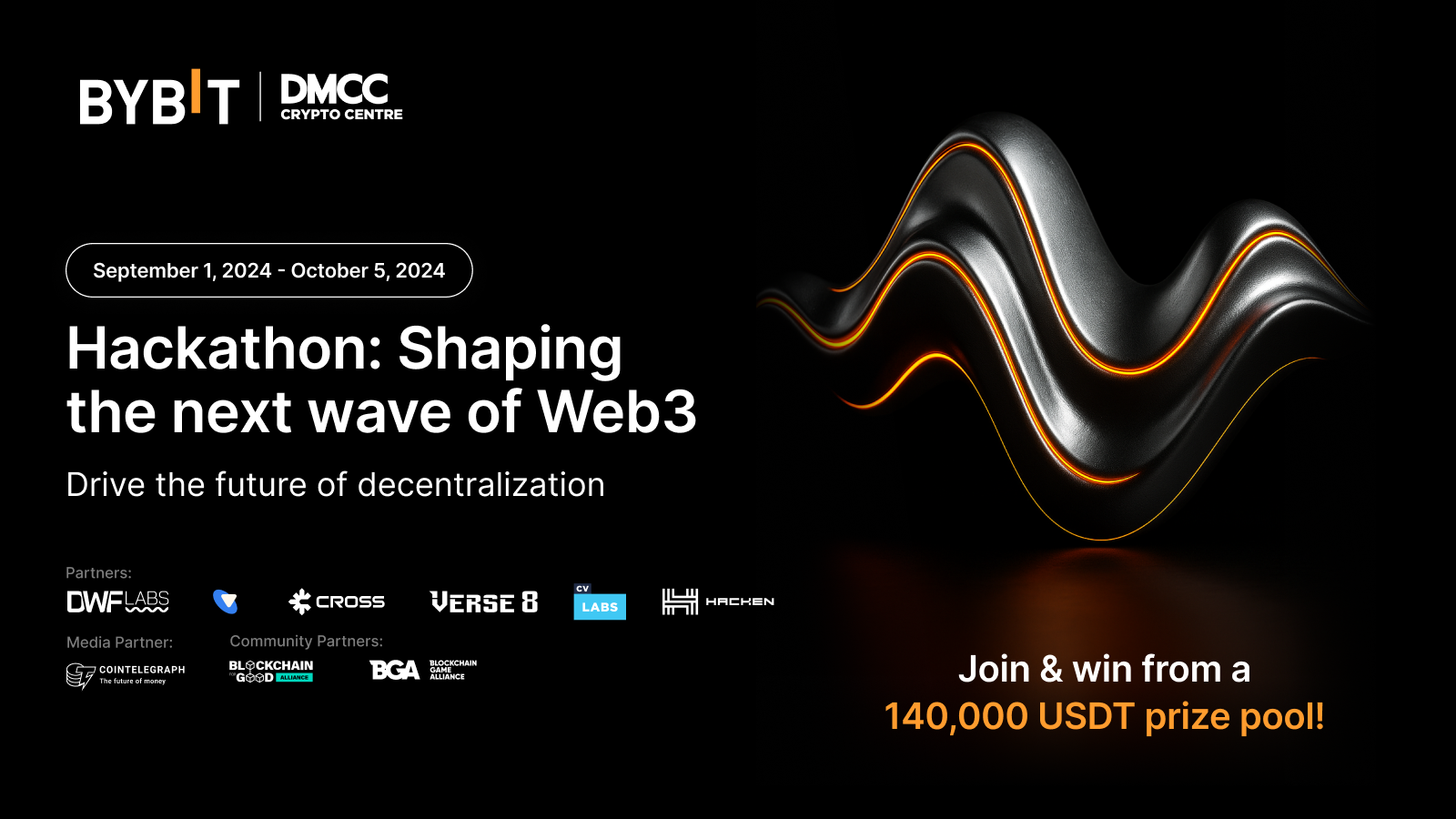 Bybit Announcement | DMCC x Bybit Web3 Unleashed #3: Shaping the next wave of Web3, drive the ...
