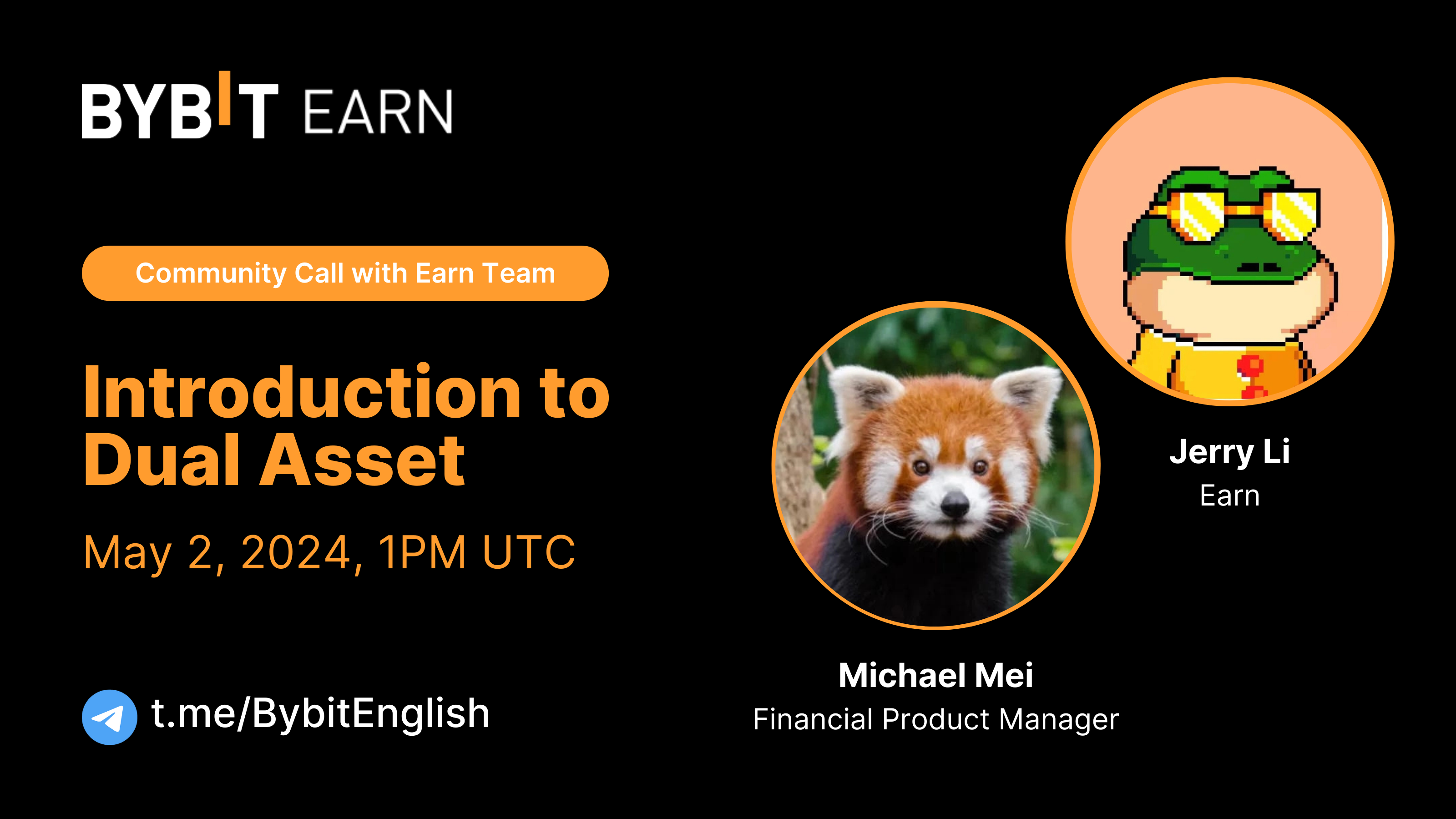 Bybit Announcement | Bi-Weekly Community Call With Earn Team: Introduction to Dual Asset