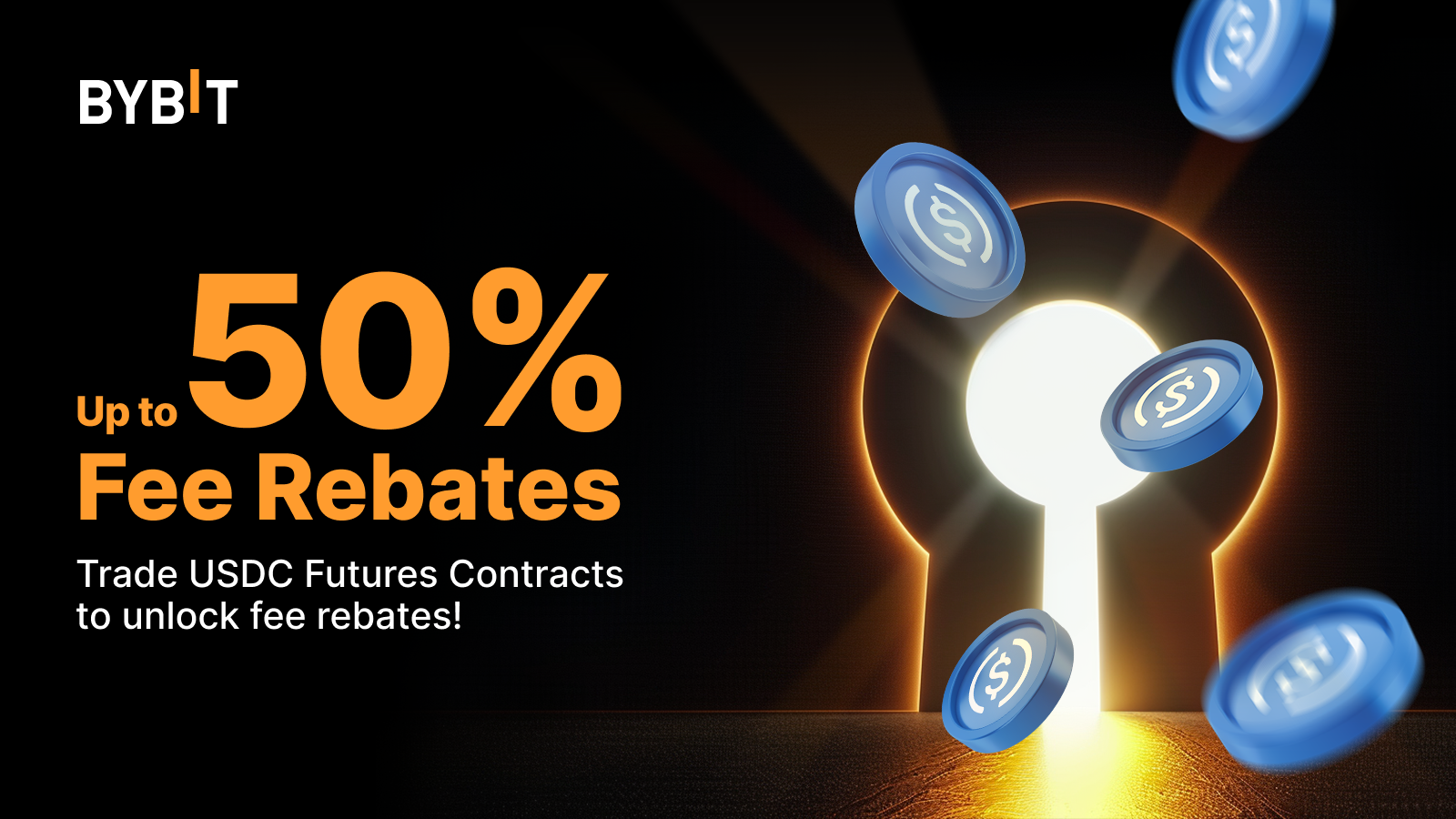 Bybit Announcement | Trade USDC Futures for Up to 50% Fee Rebate!