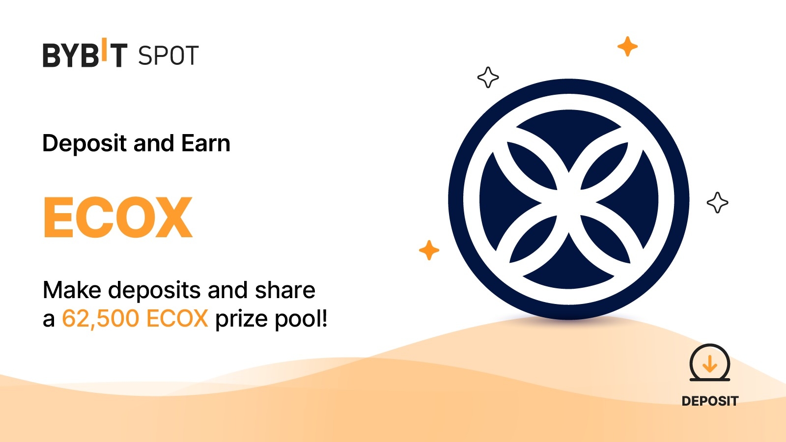 Bybit Announcement | New Listing: ECOX/USDT — 62,500 ECOX Up for Grabs!