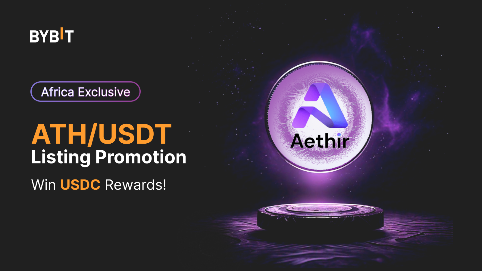Bybit Announcement | Africa ATH Campaign: Secure Your Share of 11,552 USDC!