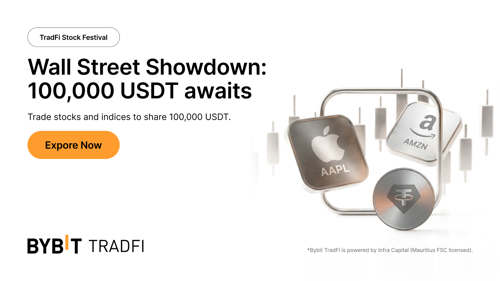 Bybit Announcement | Wall Street Showdown: Trade stocks and indices to ...