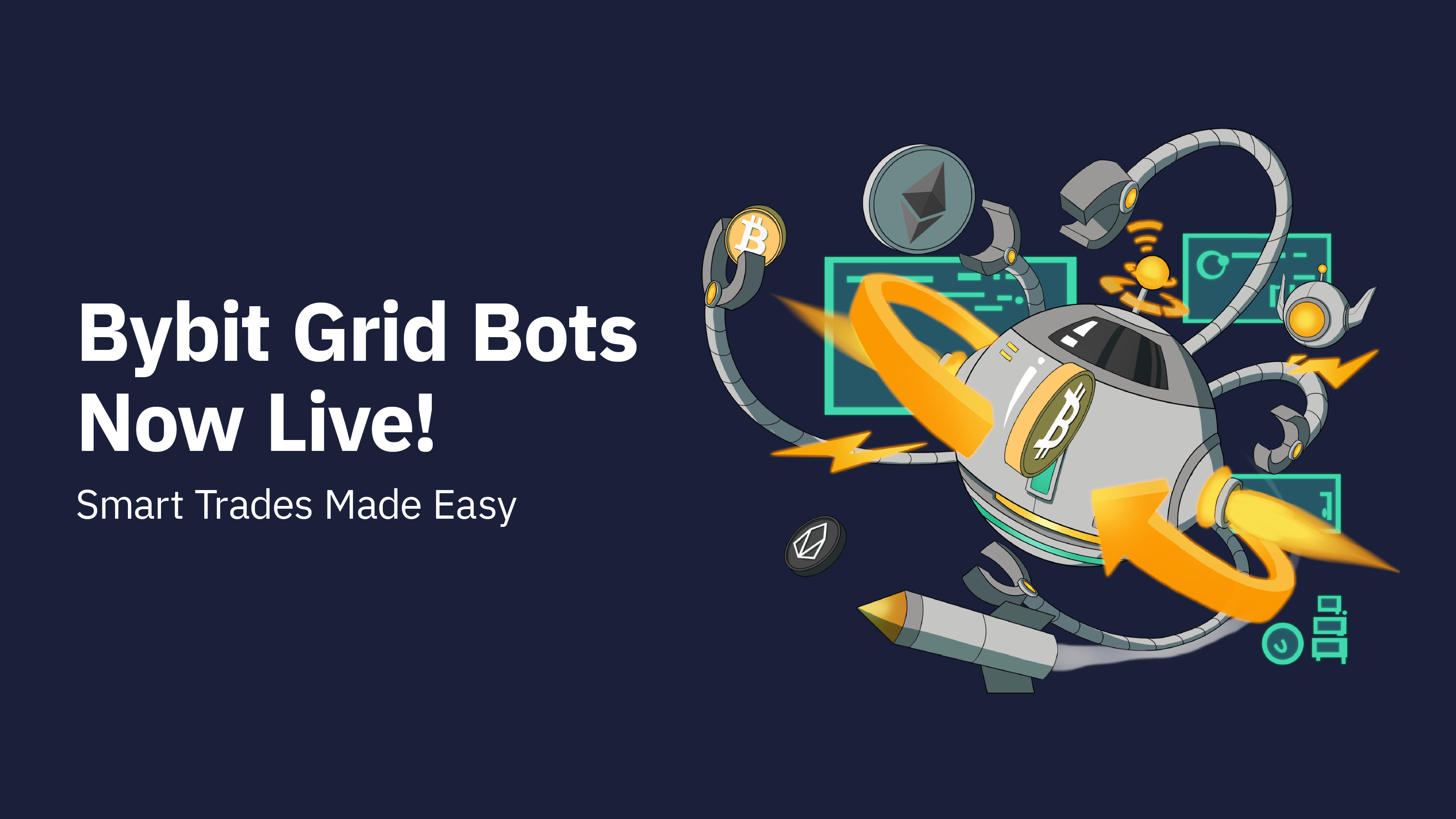 Bybit Announcement | High Performance, Automated Grid Bots Now Live on Bybit!