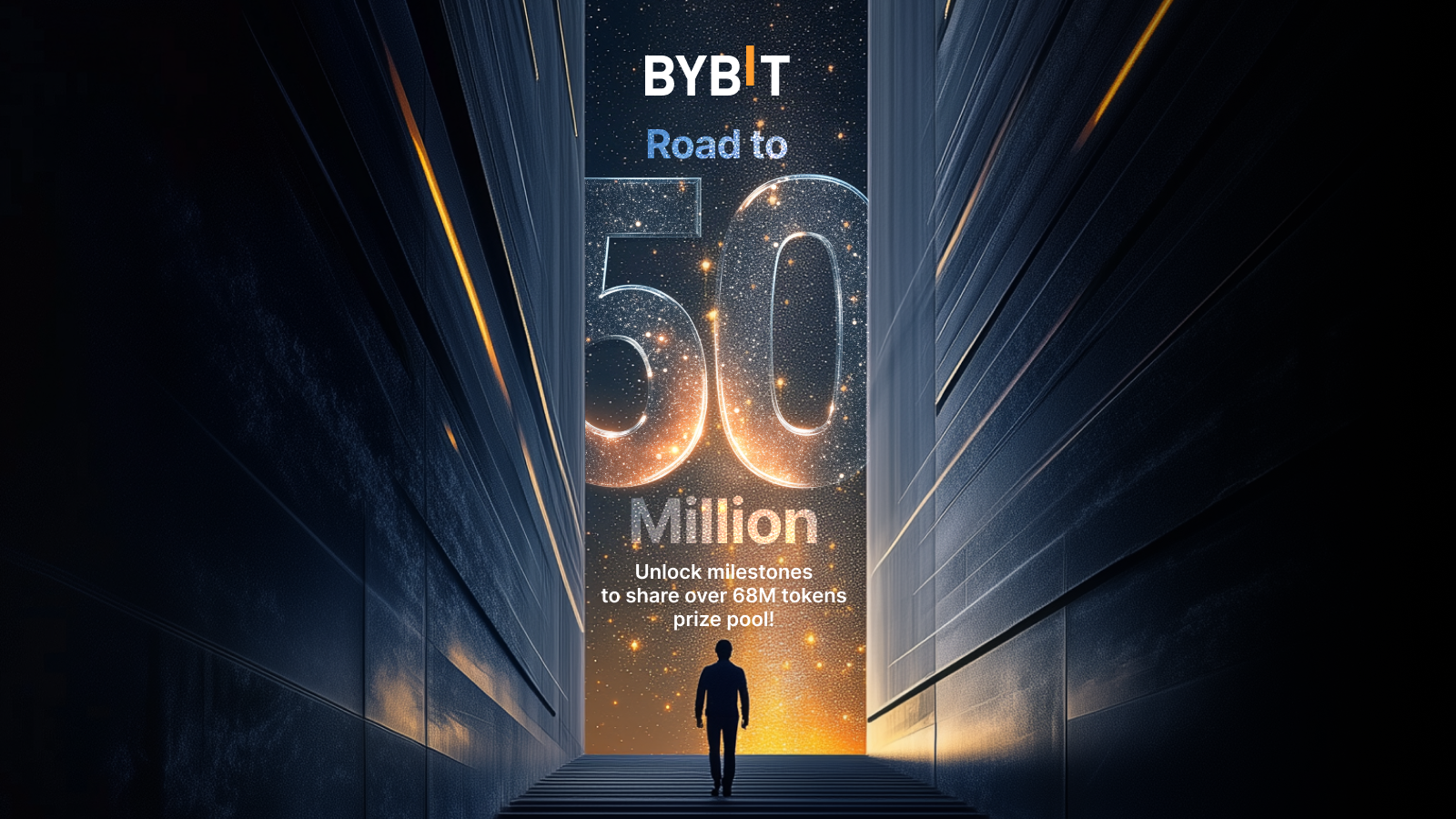 Bybit Announcement | Road to 50 Million: Unlock Milestones to Share Over 68,000,000 Tokens Prize ...