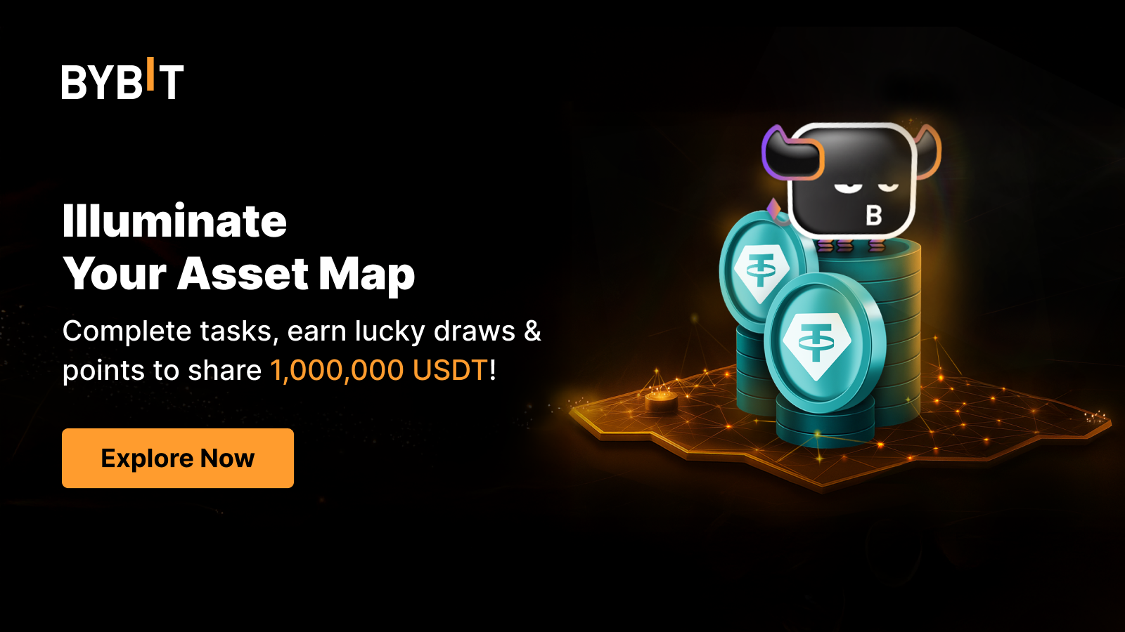 Bybit Announcement | 🗺️ Illuminate Your Asset Map: Use, stake, deposit ...