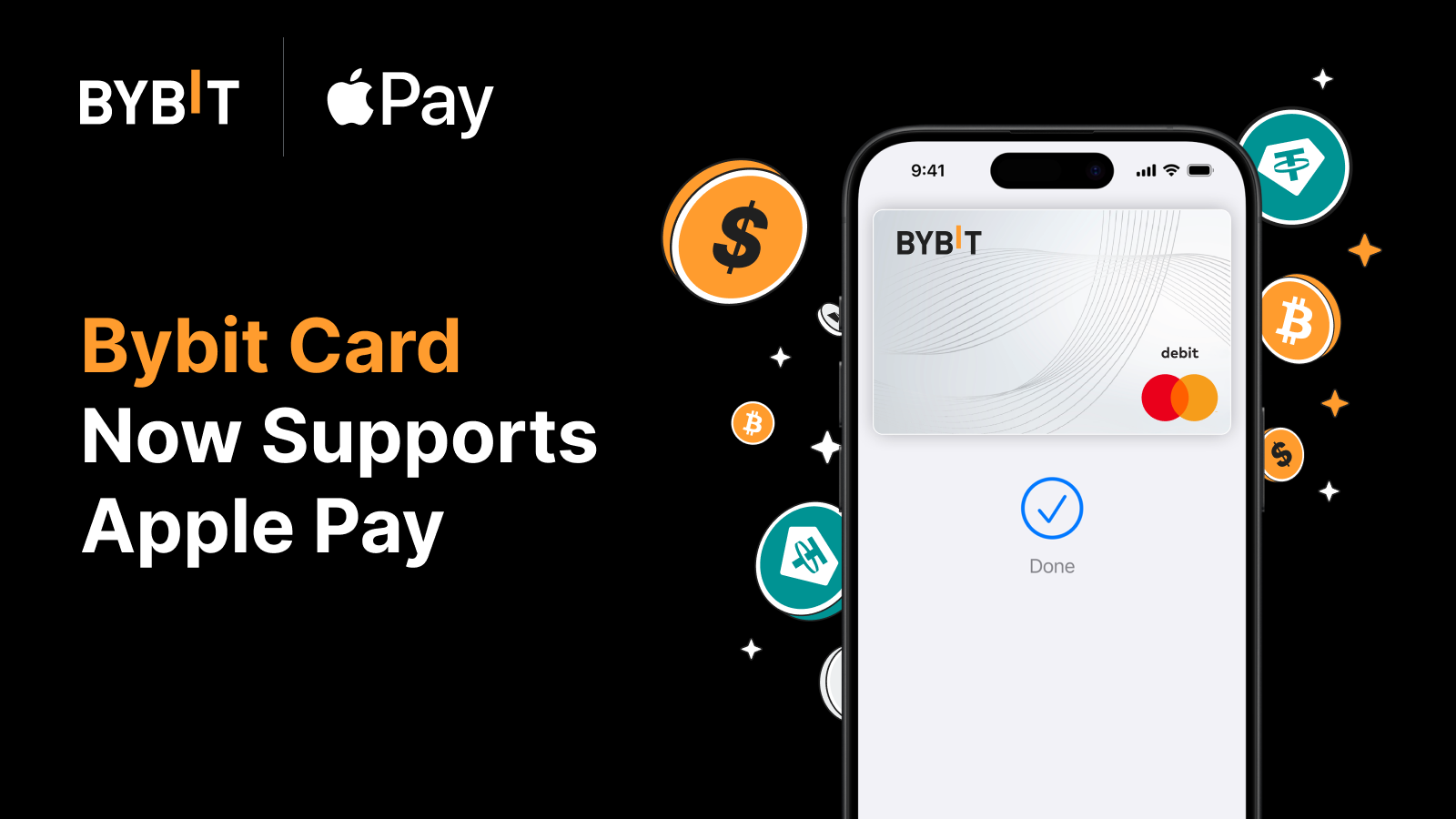 Bybit Announcement | Bybit Card Brings Apple Pay to Our Users (EEA)