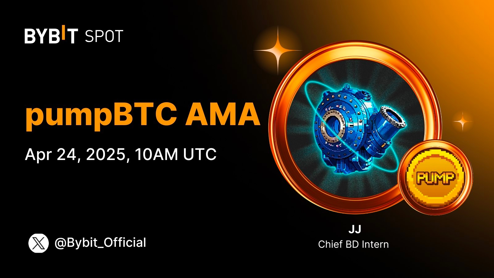 Bybit Announcement | pumpBTC AMA