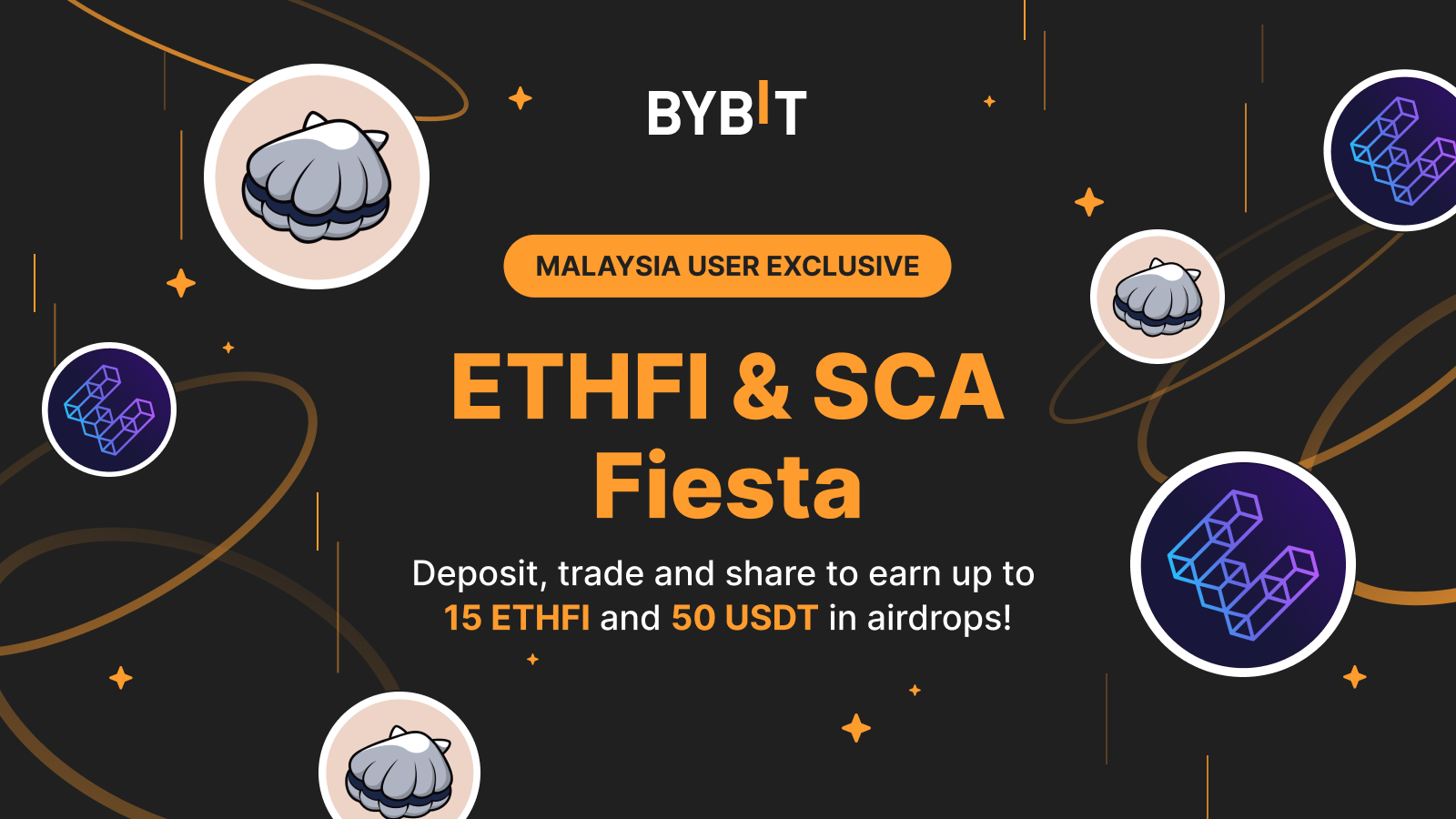 Bybit Announcement | [Mandarin Exclusive] Deposit, Trade, and Share to ...