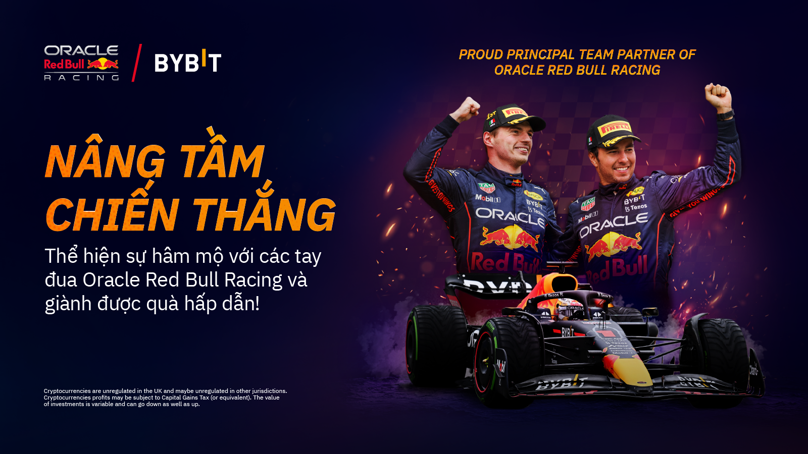 Bybit Announcement | Bybit x Oracle Red Bull Racing: Nâng Tầm Chiến Thắng
