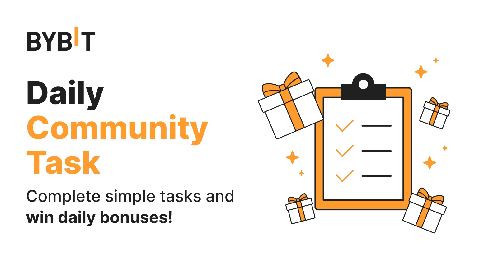Bybit Announcement | Daily Community Task: Complete Simple Tasks and ...