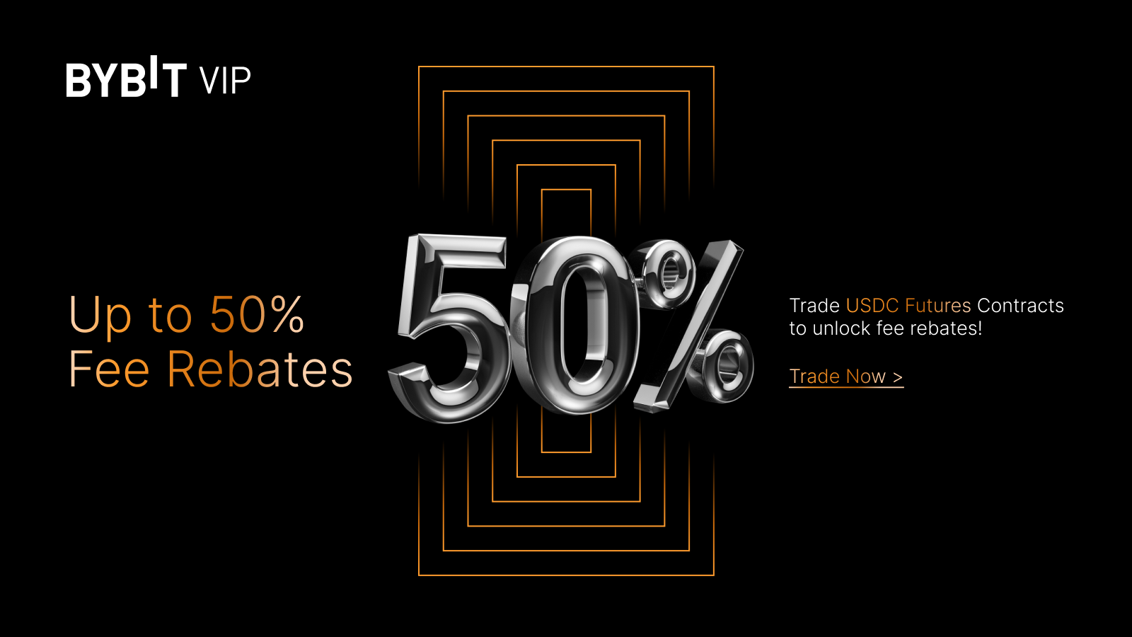 Bybit Announcement | Trade USDC Futures for Up to 50% Fee Rebate!