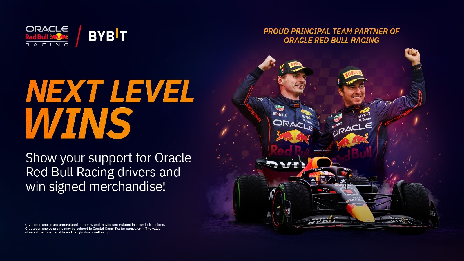Bybit Announcement | Bybit x Oracle Red bull Racing: Next Level Wins