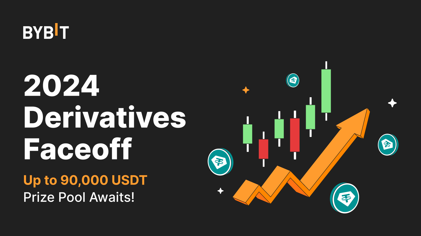 Bybit Announcement | 2024 Derivatives Faceoff: Trade and Unlock a 90,000 USDT Prize Pool!