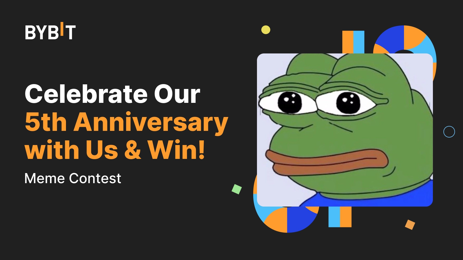 Bybit Announcement | Unleash Your Creativity: The Bybit 5th Anniversary ...