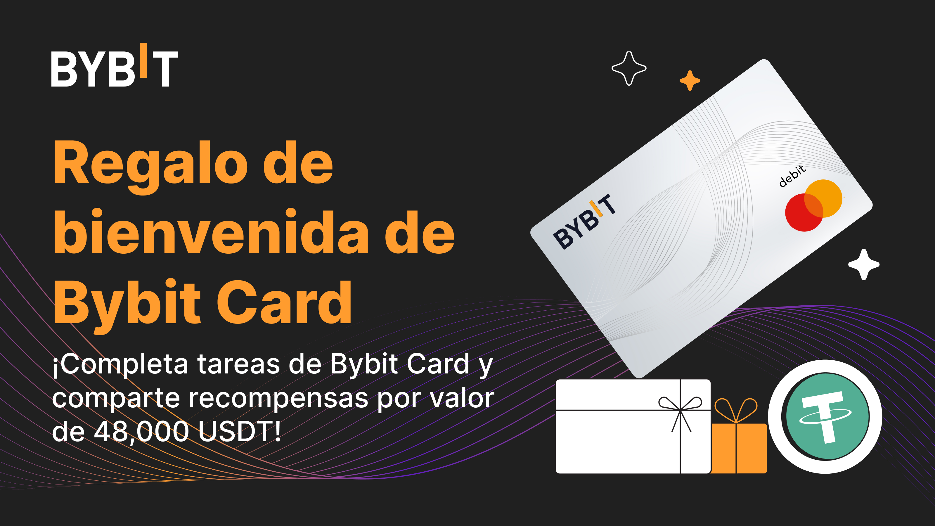 Bybit Announcement | Bybit Card: ¡Llévate una parte de los 48,000 USDT ...
