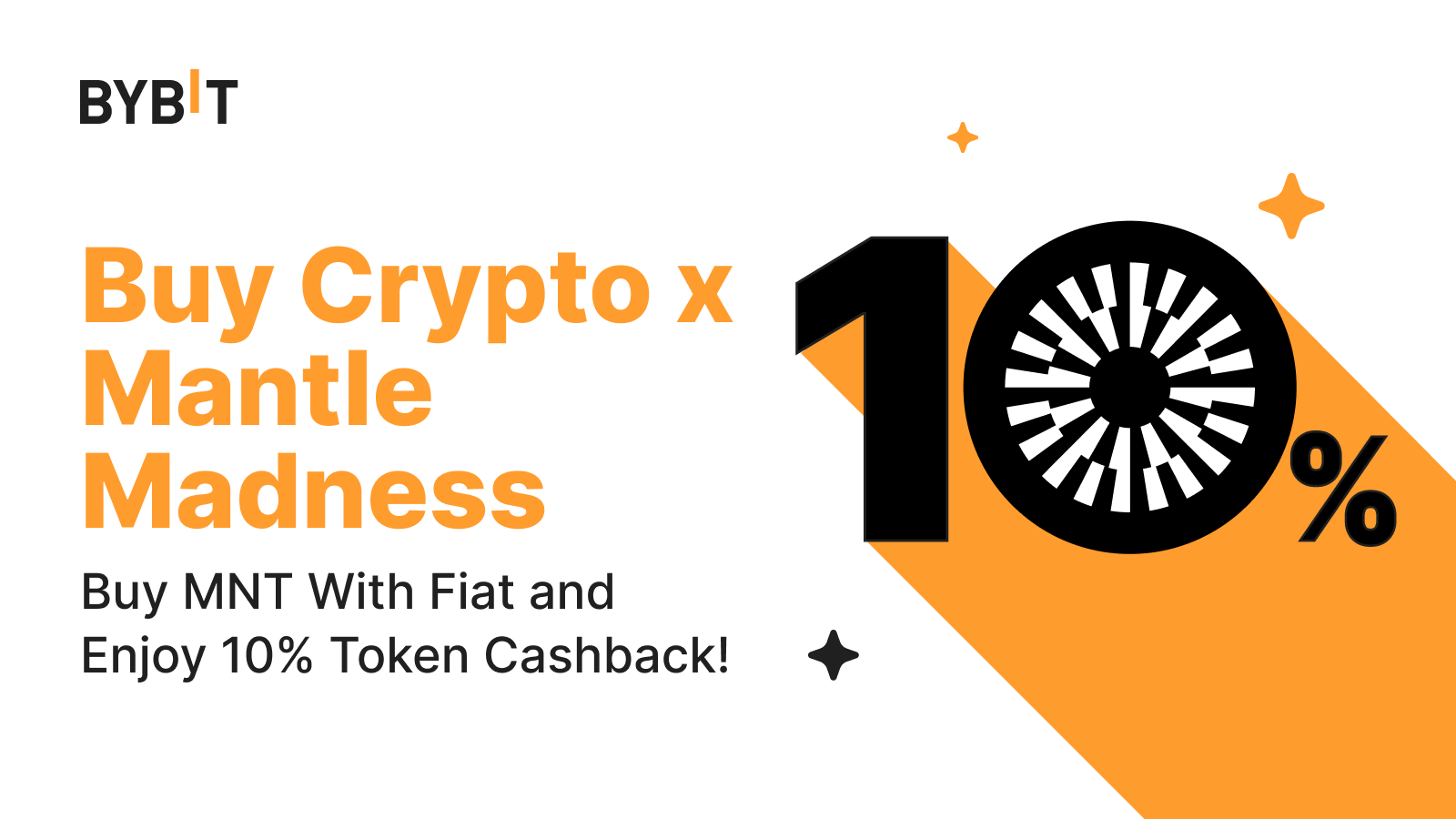 Bybit Announcement | Buy Crypto x Mantle Madness: Snag a 10% MNT Cashback With Fiat Purchases