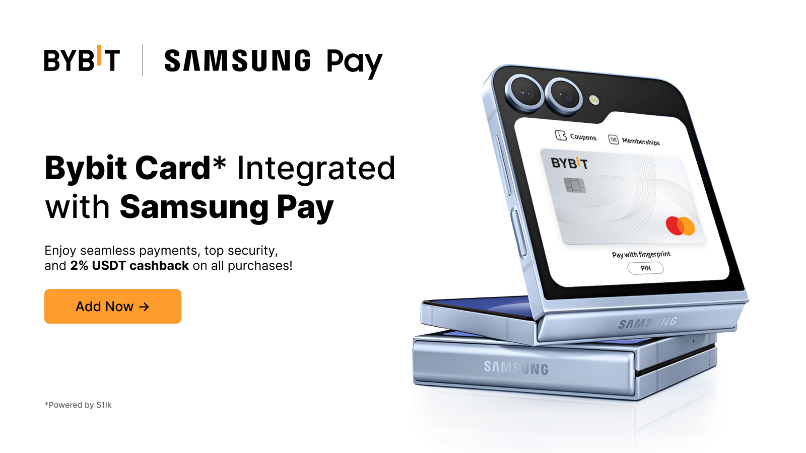 Bybit Announcement | Bybit Card Now Supports Samsung Pay™ 🎉 Bybit Announcement | Bybit Card Now Supports Samsung Pay™ 🎉