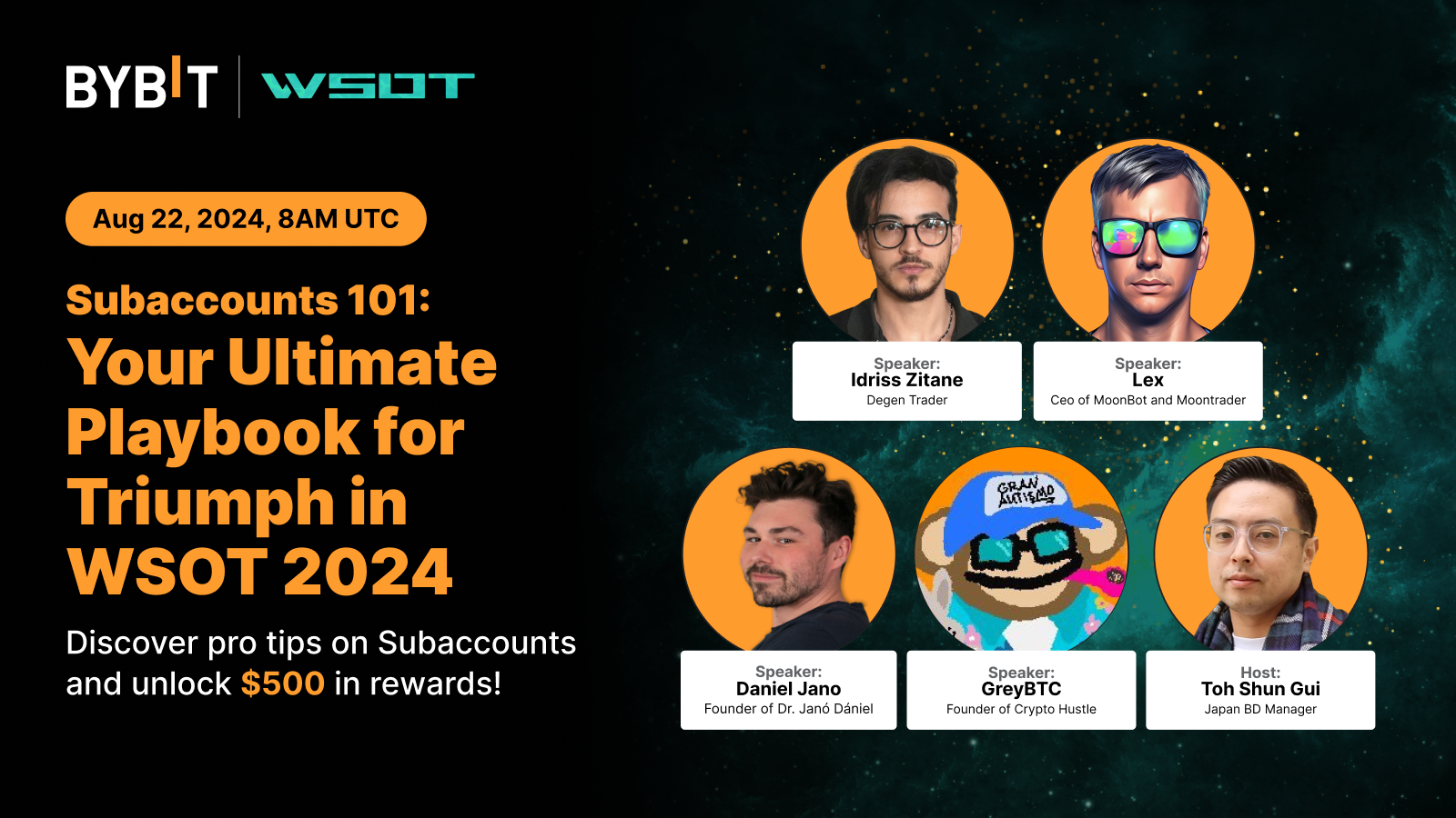 Bybit Announcement | Subaccounts 101: Your Ultimate Playbook for Triumph in WSOT 2024