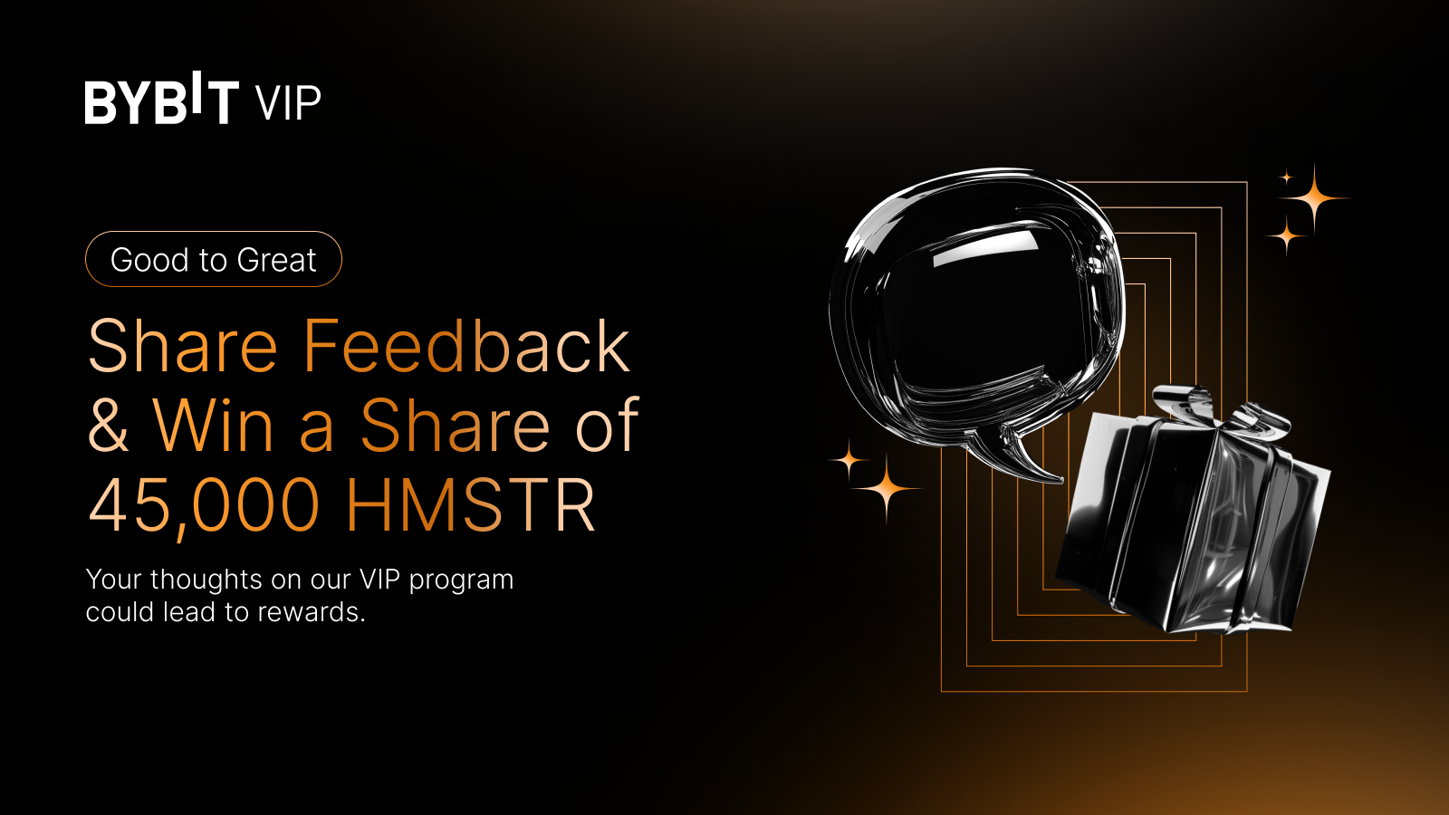 Bybit Announcement | We’re Listening: Share Your Feedback and Win from a 45,000 HMSTR Prize Pool