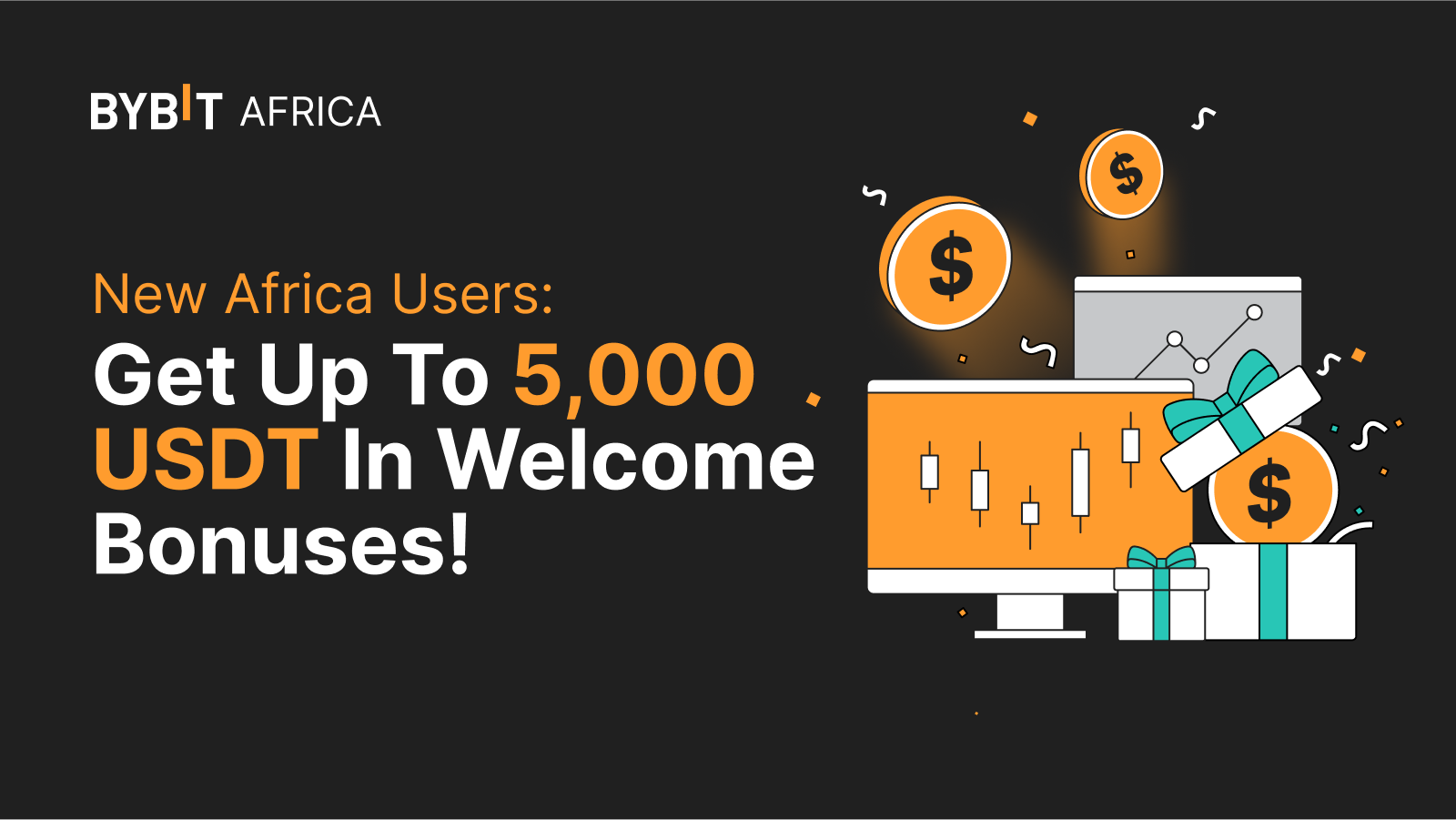 Bybit Announcement | New Africa Users: Get Up to 5,000 USDT in Welcome ...
