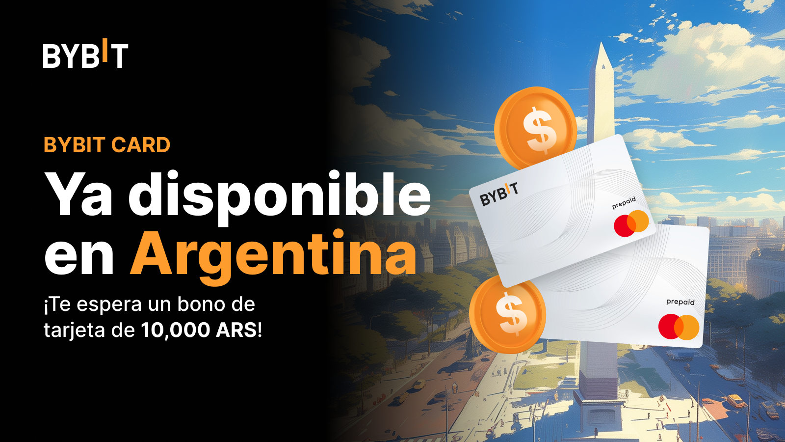 Bybit Announcement | Bybit Card Argentina: ¡Te esperan 10,000 ARS y un ...