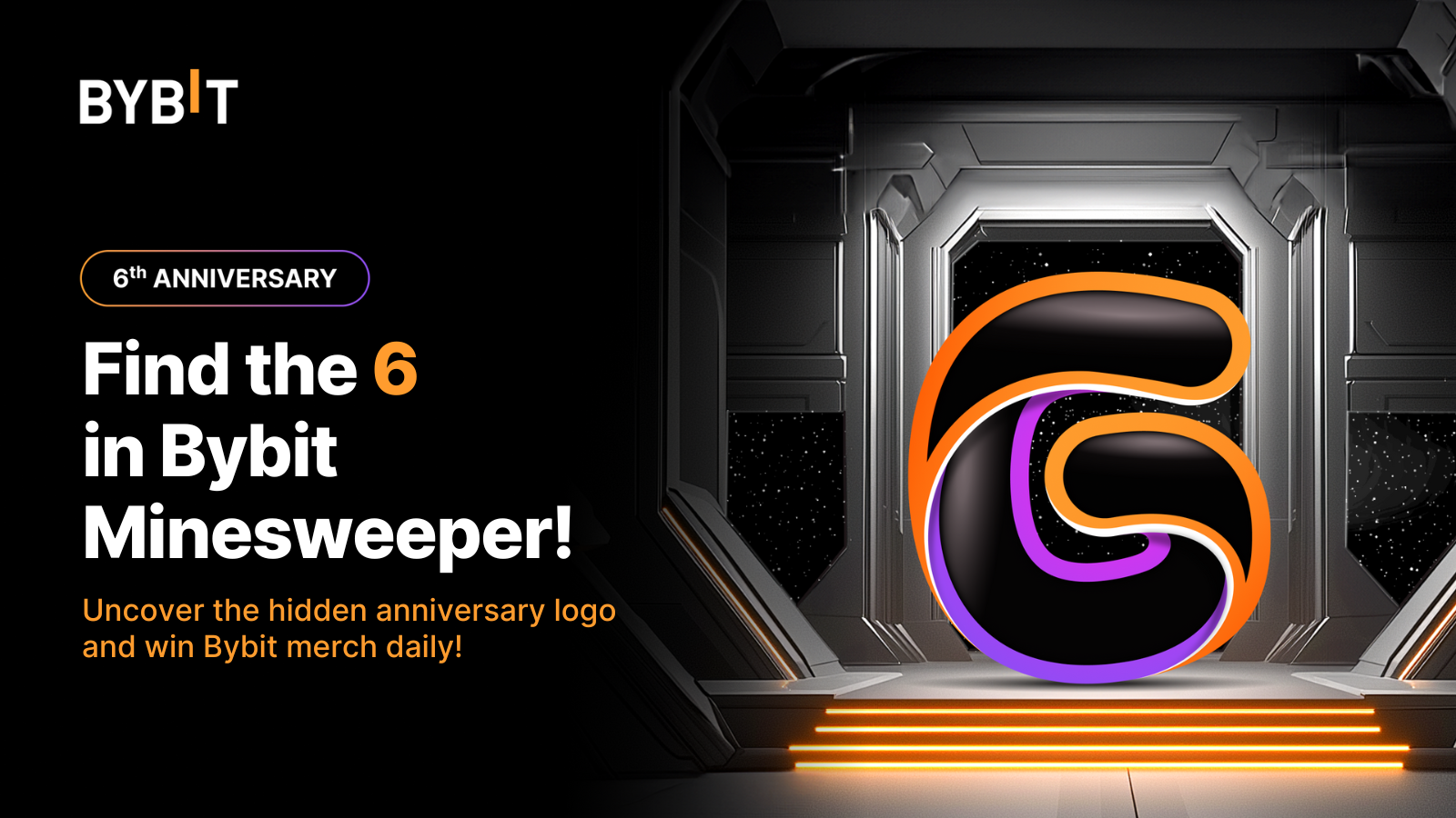 Bybit Announcement | Celebrate Bybit’s 6th Anniversary with Coinsweeper