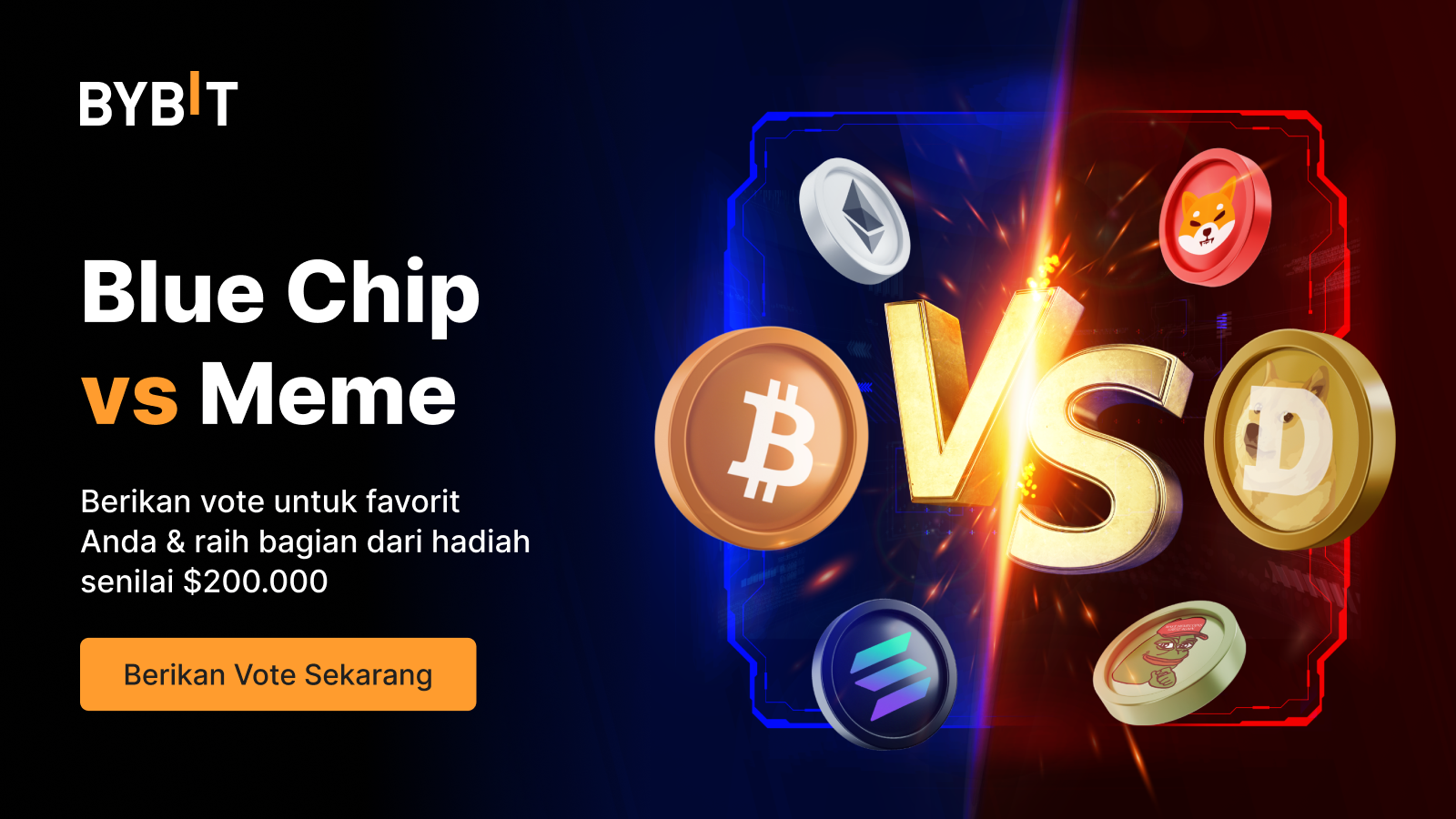 Bybit Announcement | Pertempuran Token: Blue Chip vs Koin Meme ...