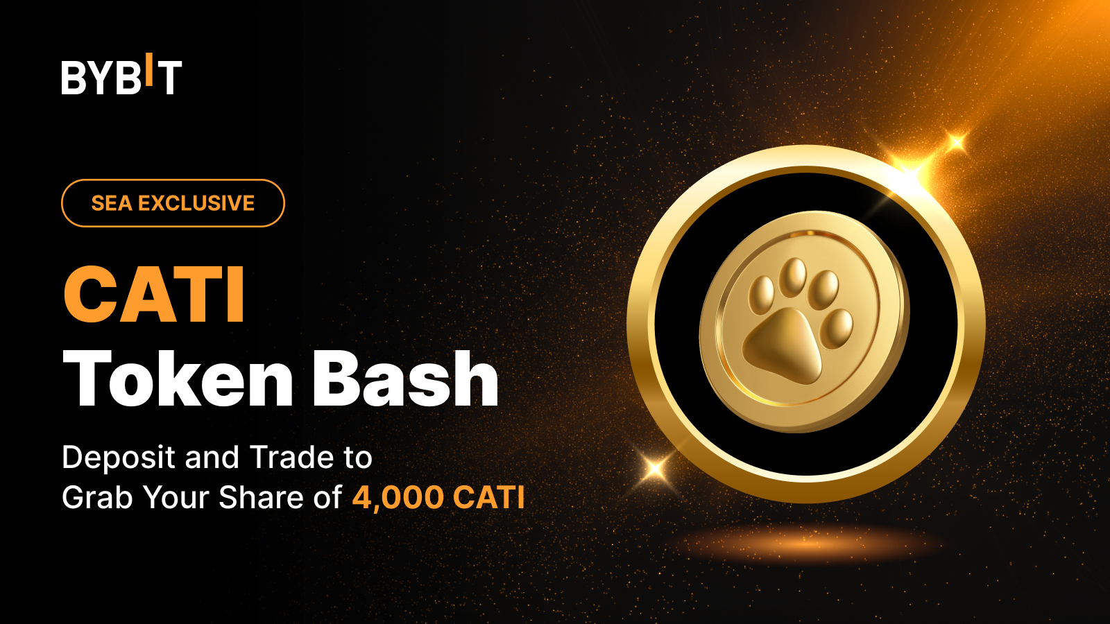 Bybit Announcement | [SEA Exclusive] CATI Token Bash: Deposit & Trade ...