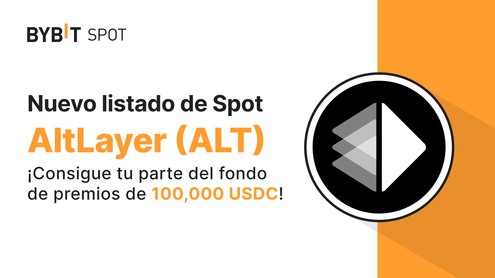 Bybit Announcement | Nuevo Listado: ALT/USDT — Comparte 100,000 USDC en ...