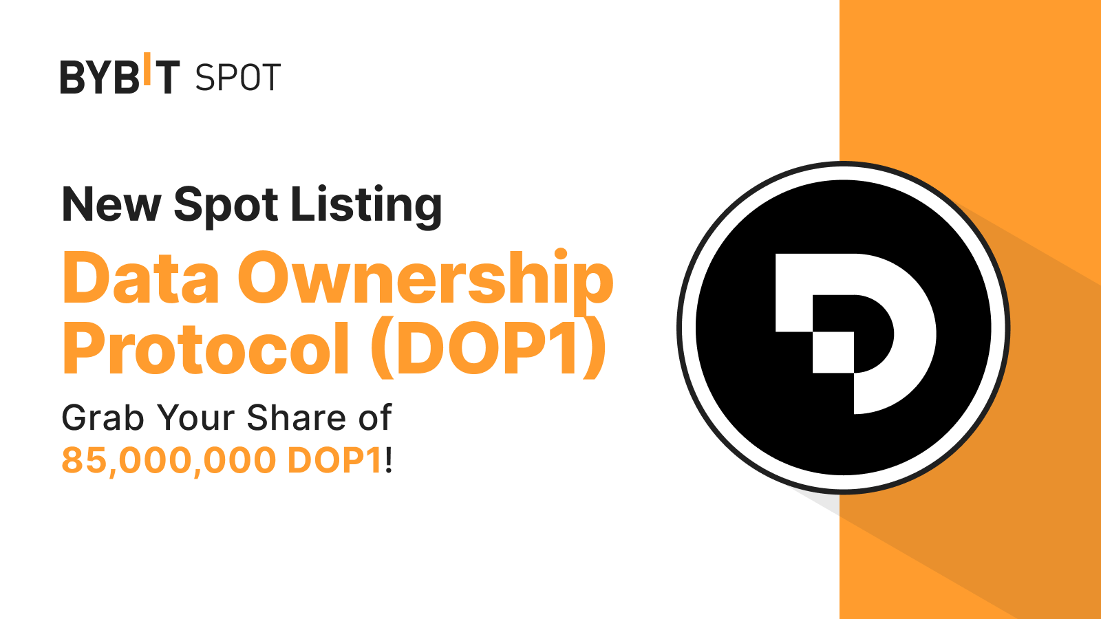 Bybit Announcement | New Listing: DOP1/USDT on Spot Adventure Zone ...