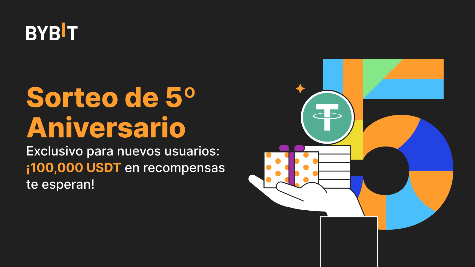 Bybit Announcement | Exclusivo para nuevos usuarios: ¡100,000 USDT en recompensas!