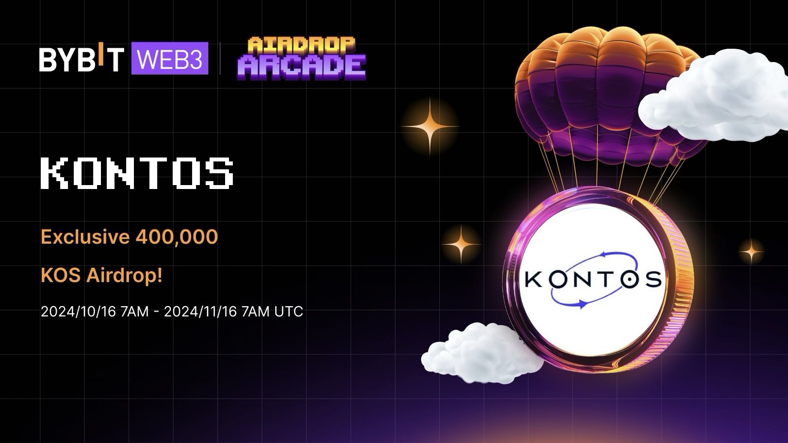 Bybit Announcement | Kontos Airdrop: Join Kontos and Win a Share of 400,000 KOS!