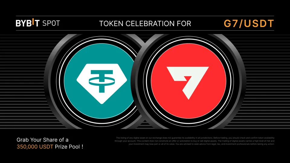 Bybit Announcement | G7 Token Splash: Trade to win your share of the ...