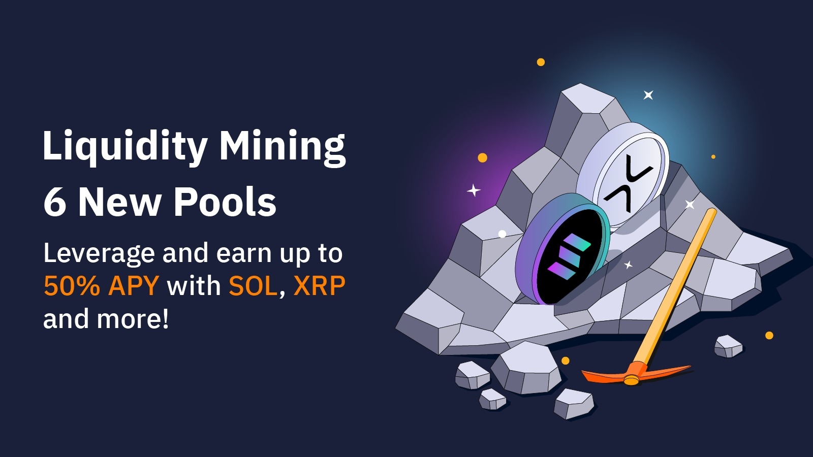 Bybit Announcement | Liquidity Mining: 6 New Liquidity Pools! 💥