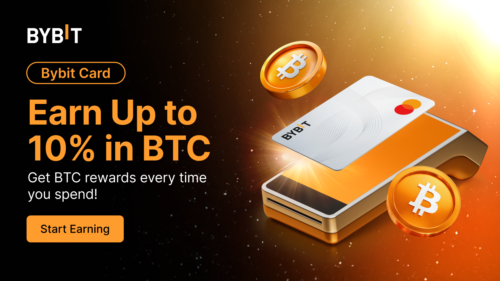 Bybit Announcement | Bybit Card: Earn cashback in BTC