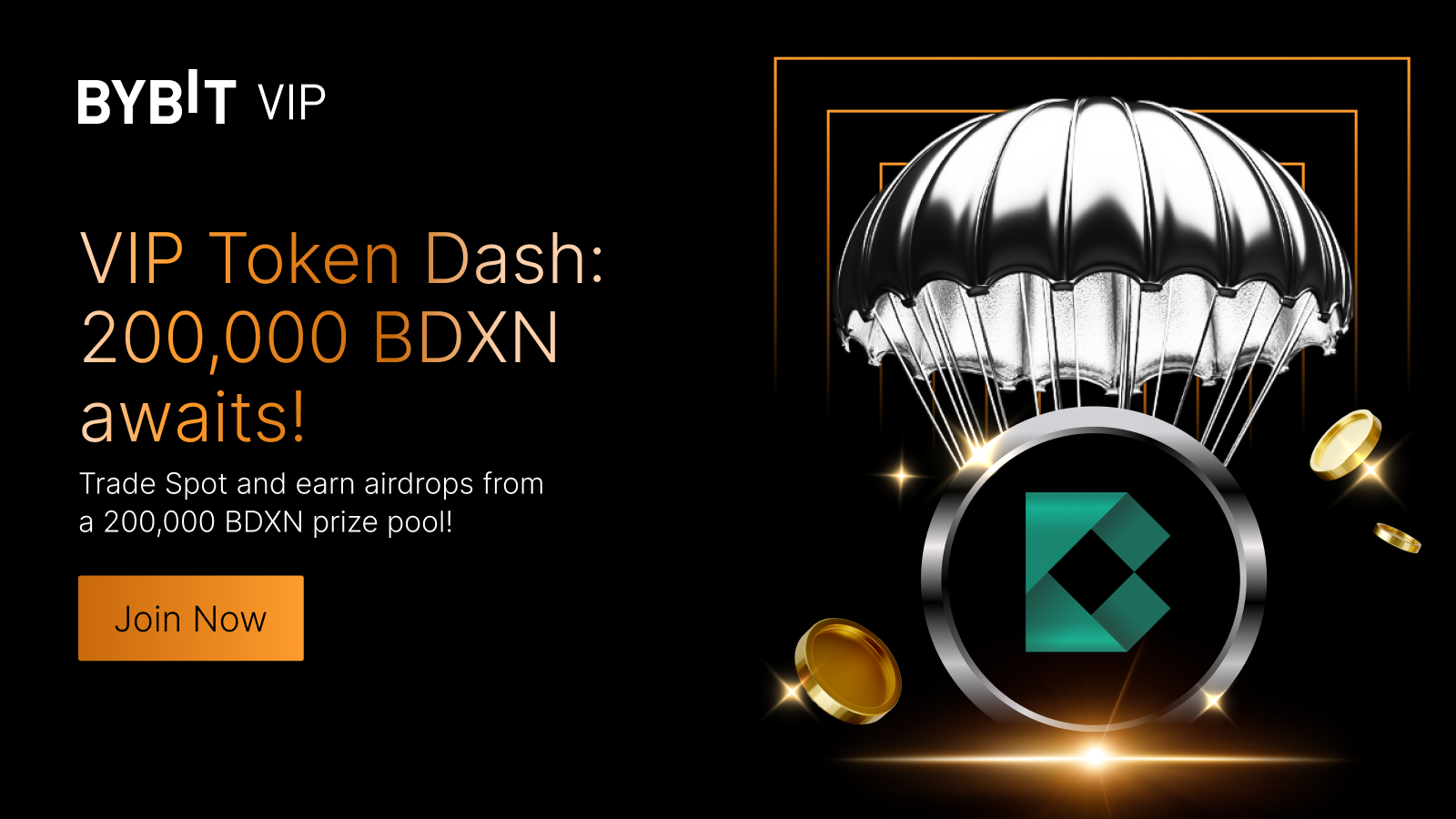 Bybit Announcement | 🚀 VIP Token Dash: Up to 200,000 BDXN awaits!
