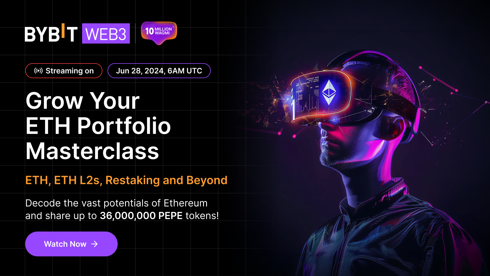 Bybit Announcement | Grow Your Ethereum Portfolio Masterclass: Now Live — Discover ETH, ETH L2s ...