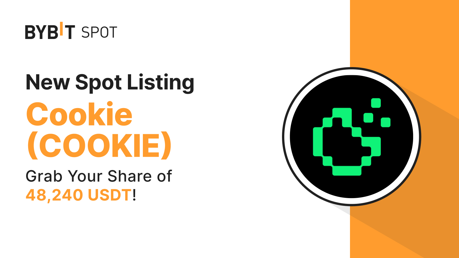Bybit Announcement | New Listing: COOKIE/USDT — Grab a Share of the 48,240 USDT Prize Pool