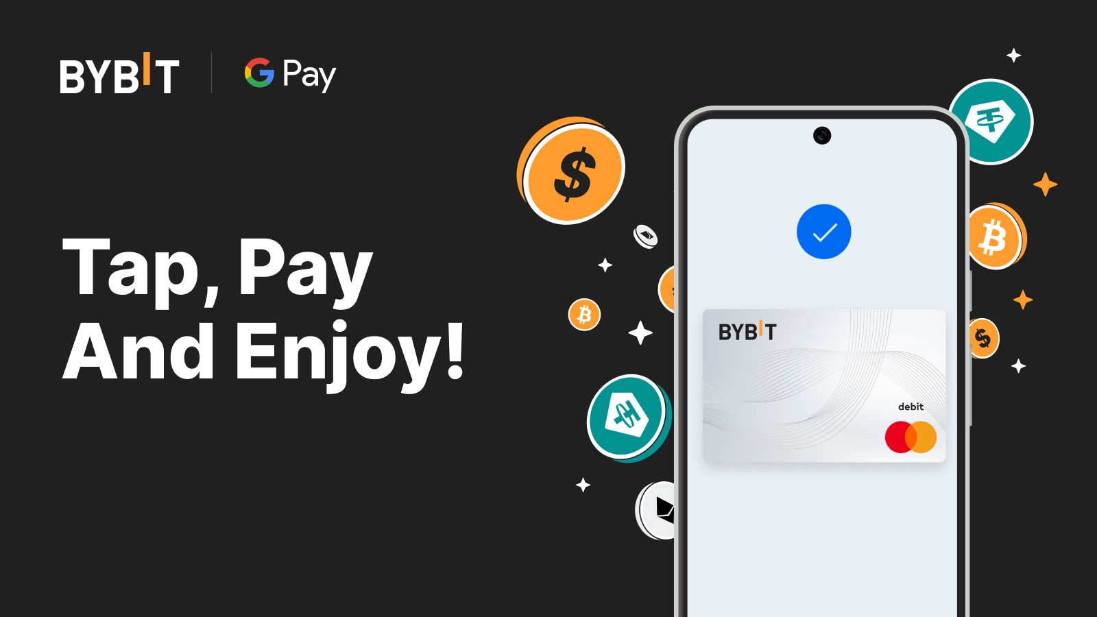 Bybit Announcement | Bybit Card brings Google Pay™ to its customers! (EEA)