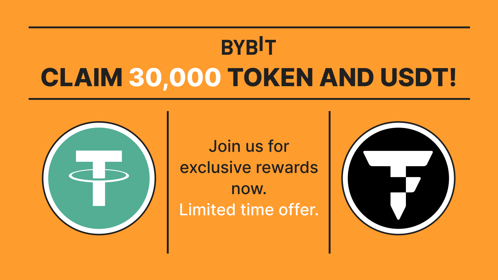 Bybit Announcement | Limited-Time Offer: 🚀 Join & Claim Up to 30,000 TOKEN and 5 USDT Airdrop!