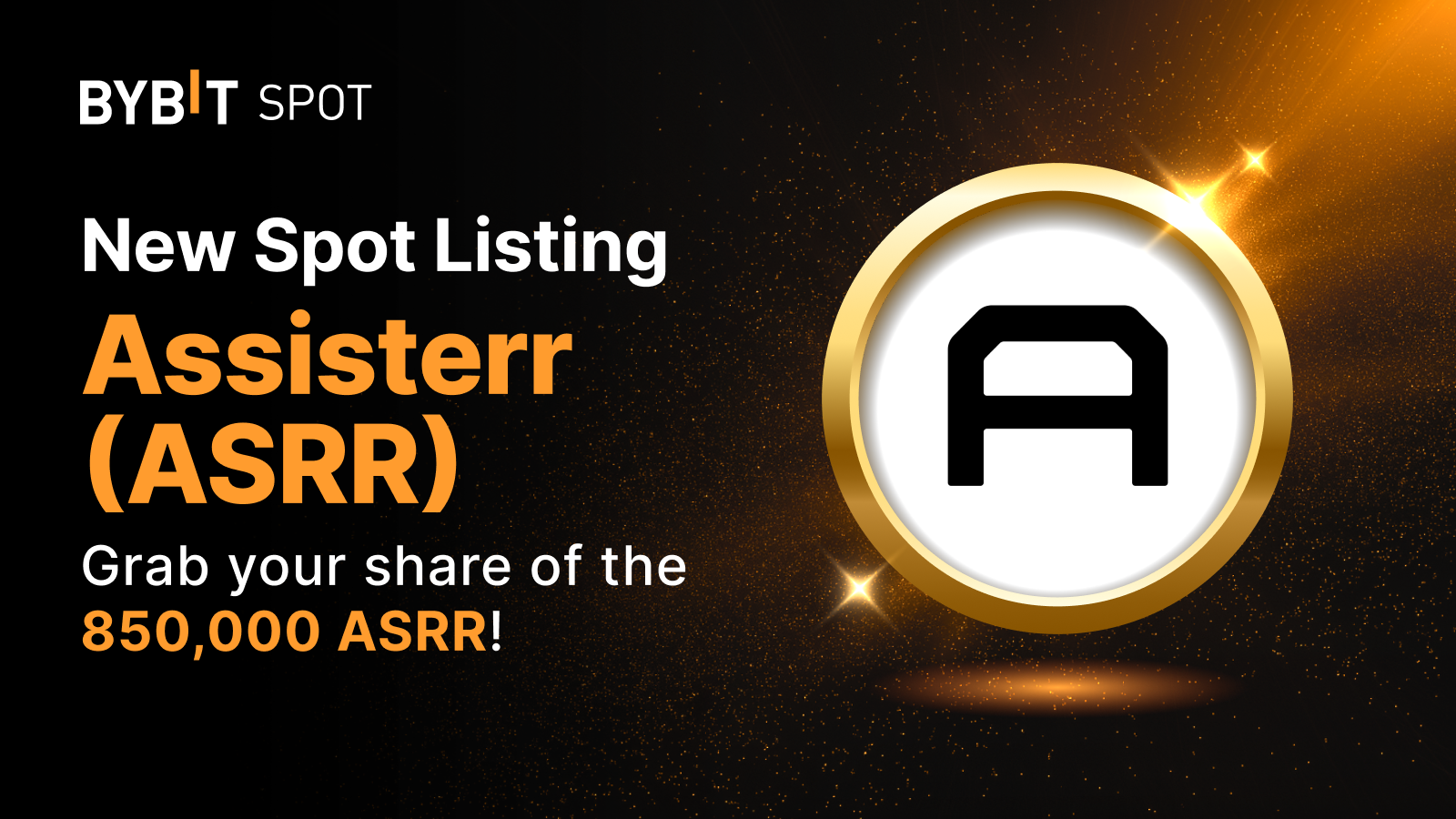 Bybit Announcement | New listing: ASRR/USDT — Grab a share of the ...