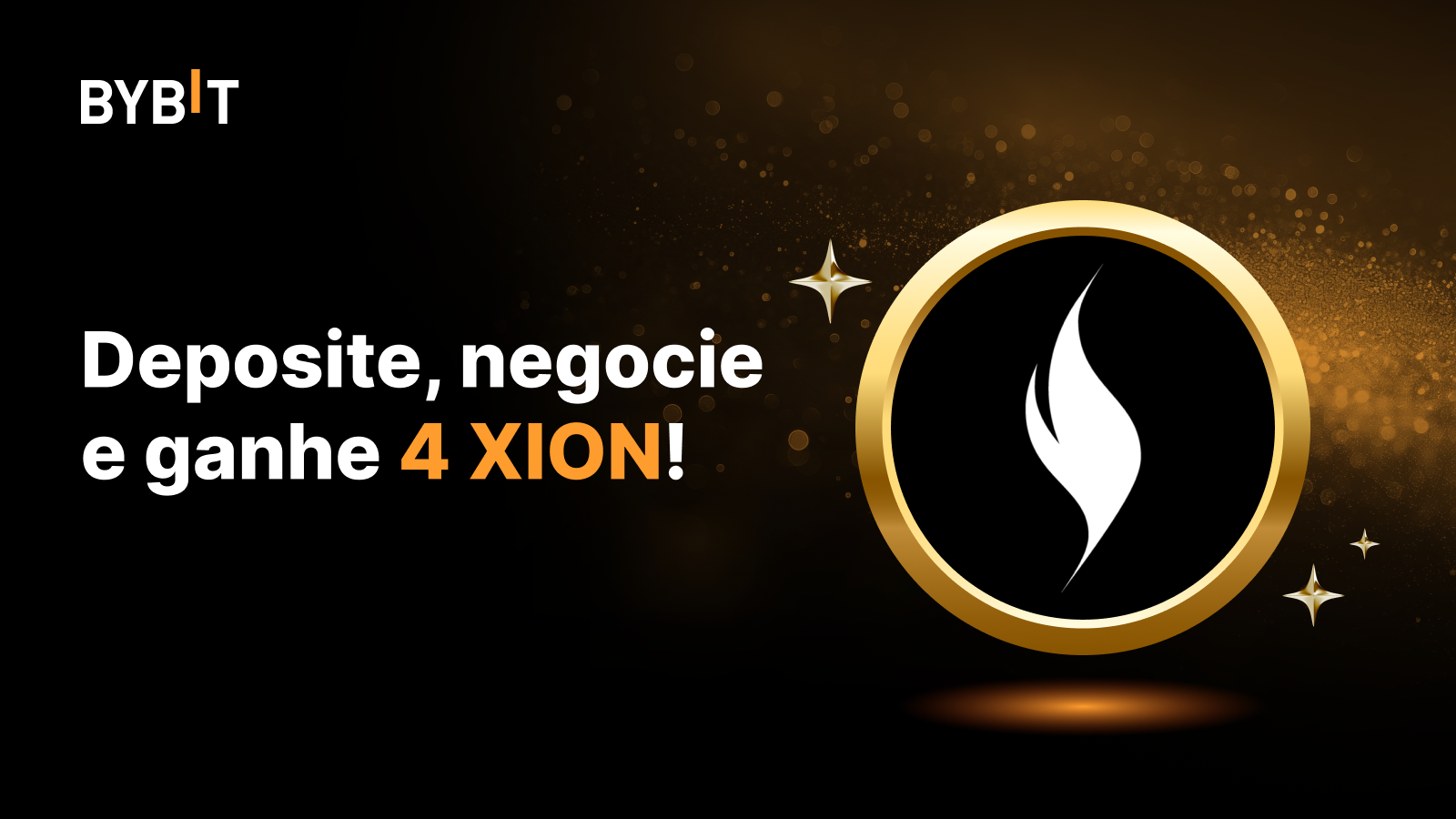 Bybit Announcement | 📣 Novo Token: XION! Deposite, negocie e ganhe 4 XION!