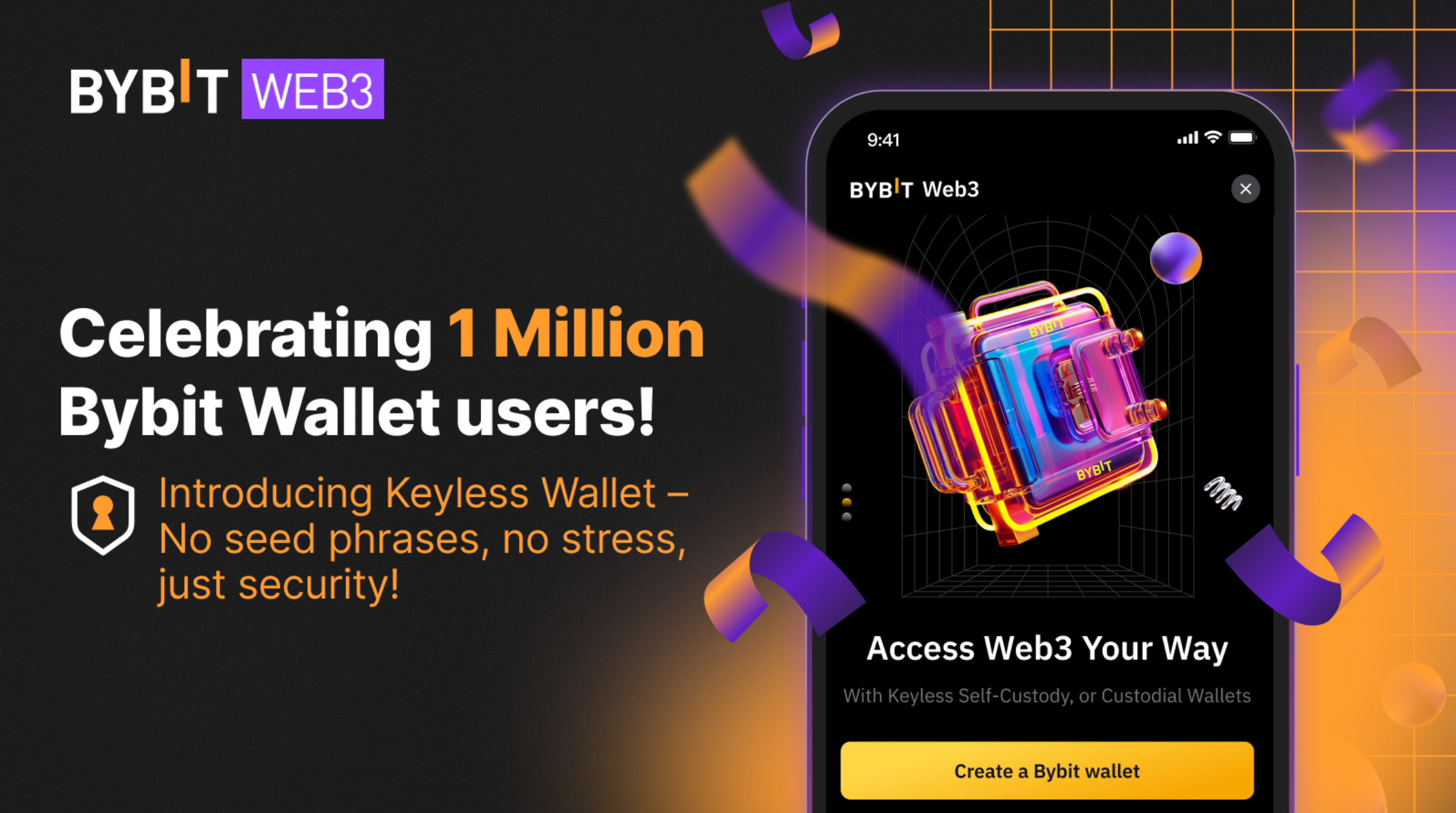 Bybit Announcement | Keyless Wallet Launch – Join Us and Stand to Share ...